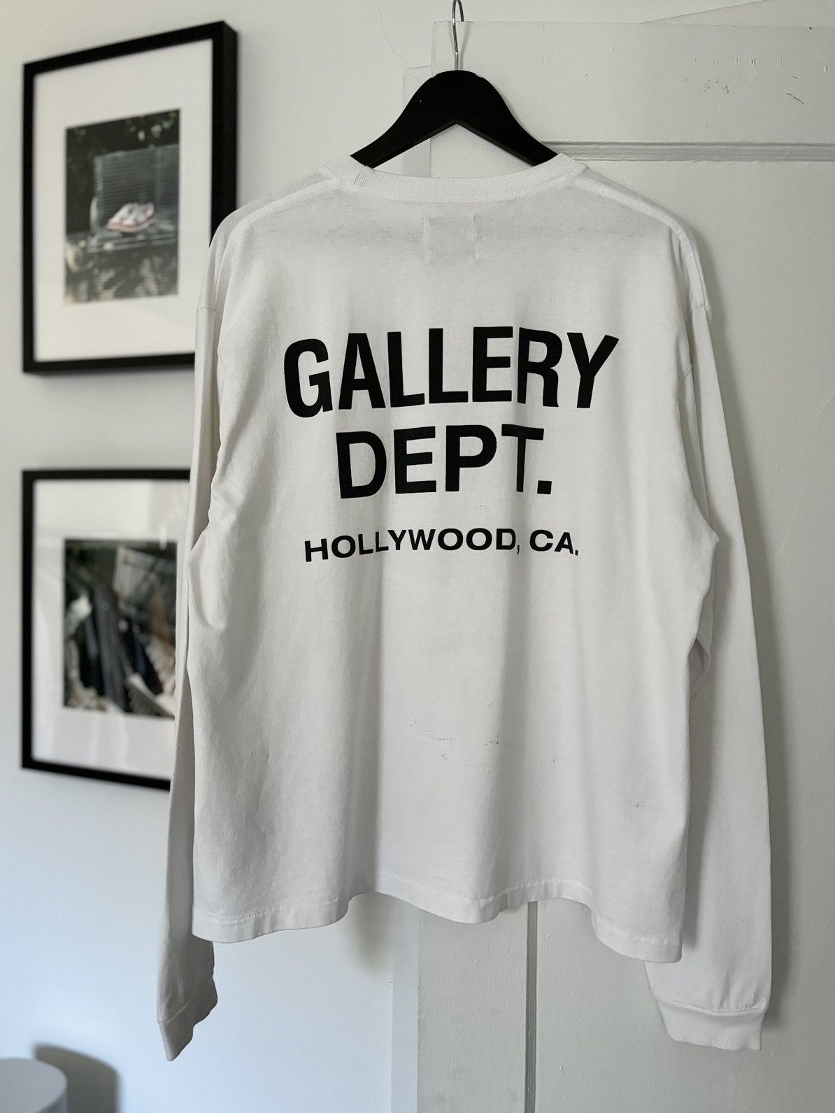 Gallery Dept. LOGO “HOLLYWOOD” LONG SLEEVE TEE | Grailed