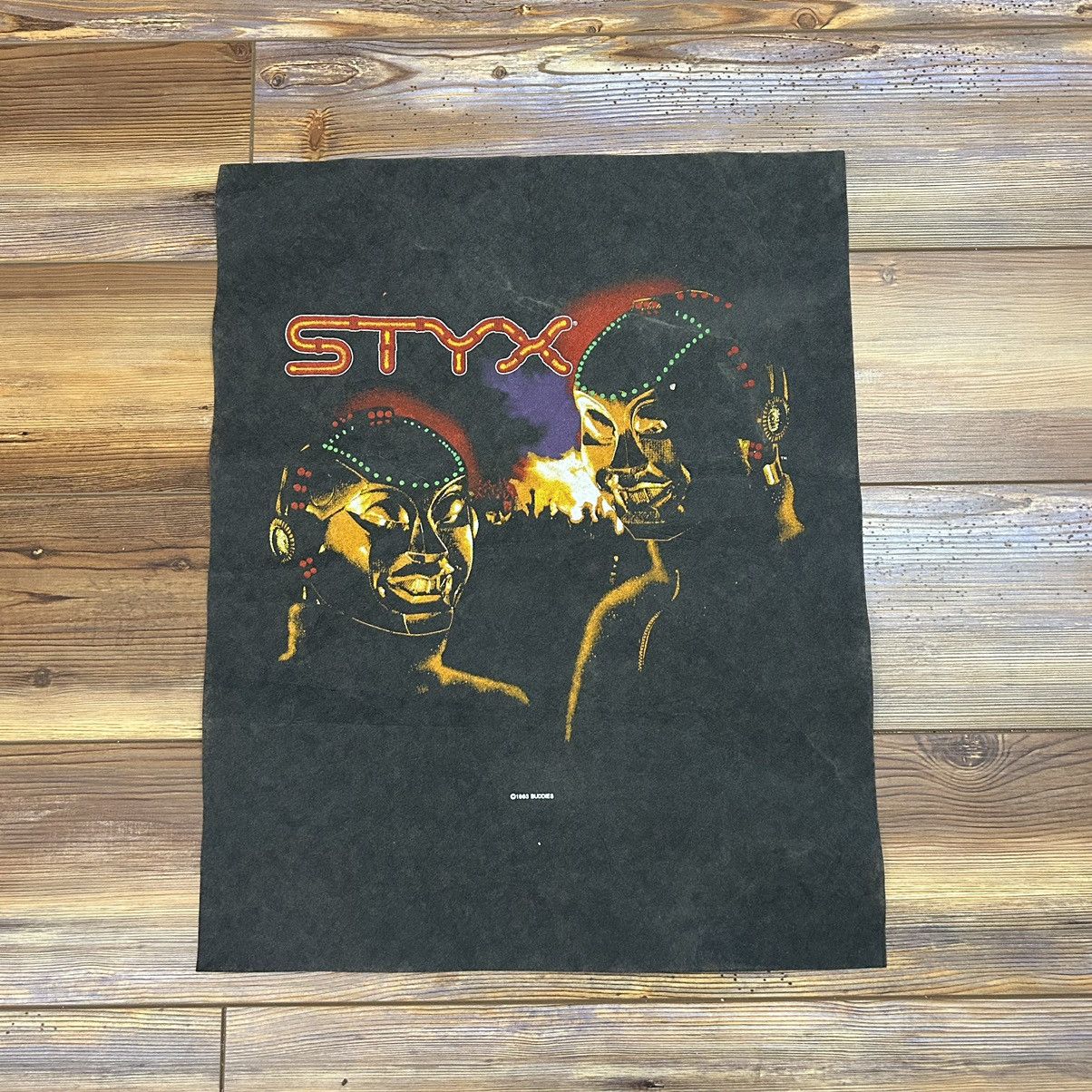 Vintage Vintage 1983 Styx Kilroy Was Here Banner | Grailed