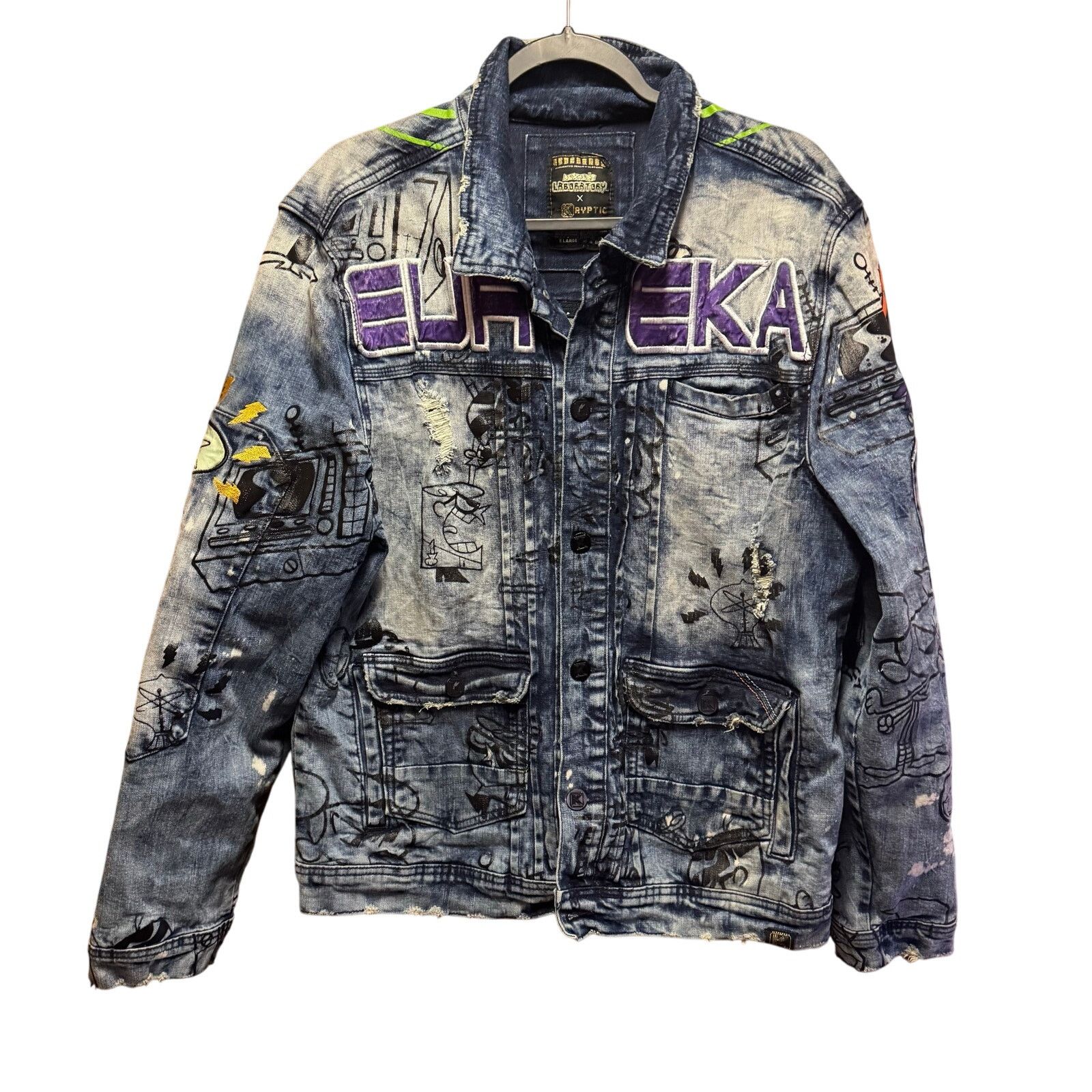 Other Dexter Laboratory Boy Genius Jean Jacket | Grailed