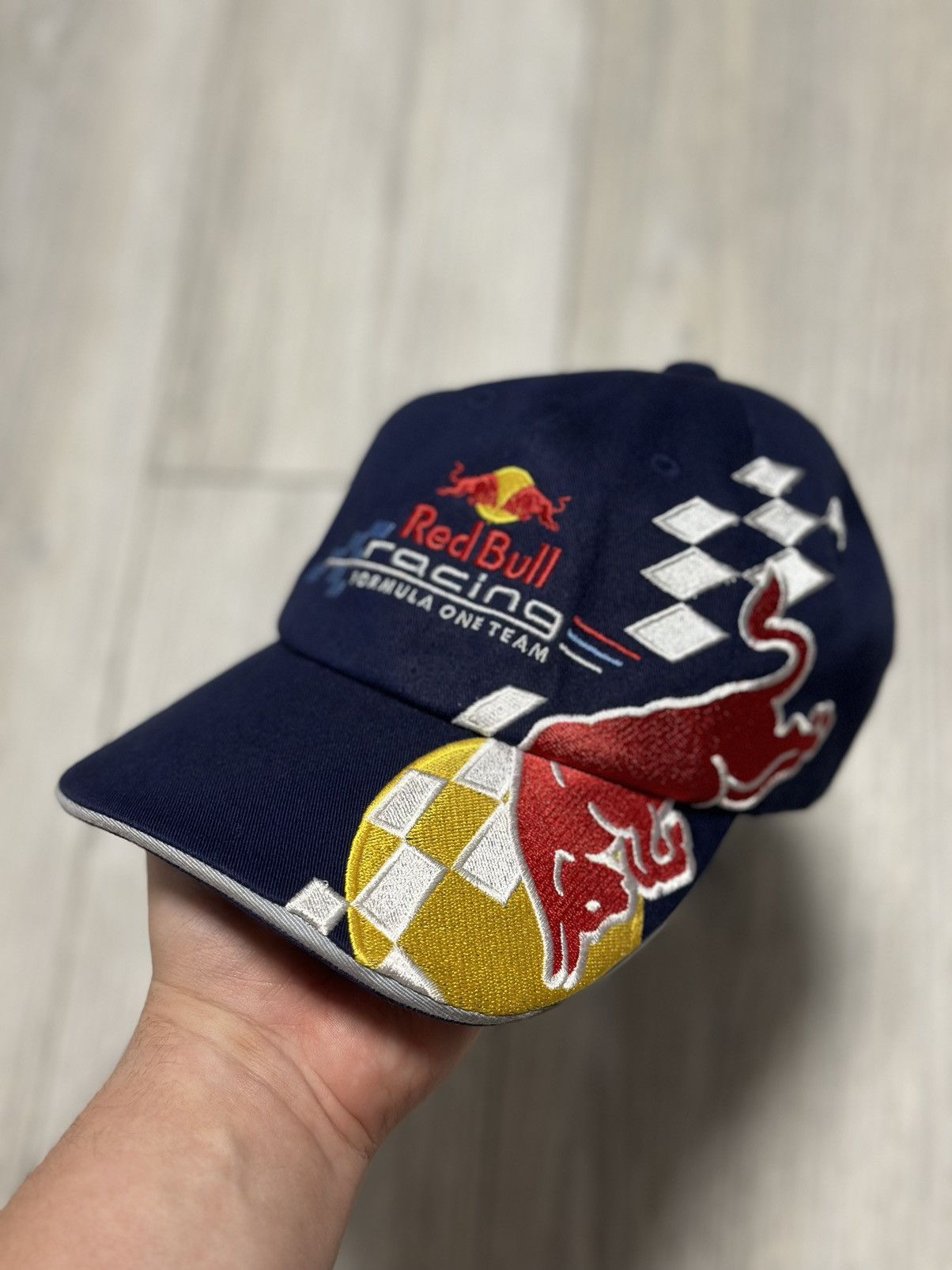 Red Bull Vintage Red Bull Racing Cap Embroidered Hat y2k | Grailed
