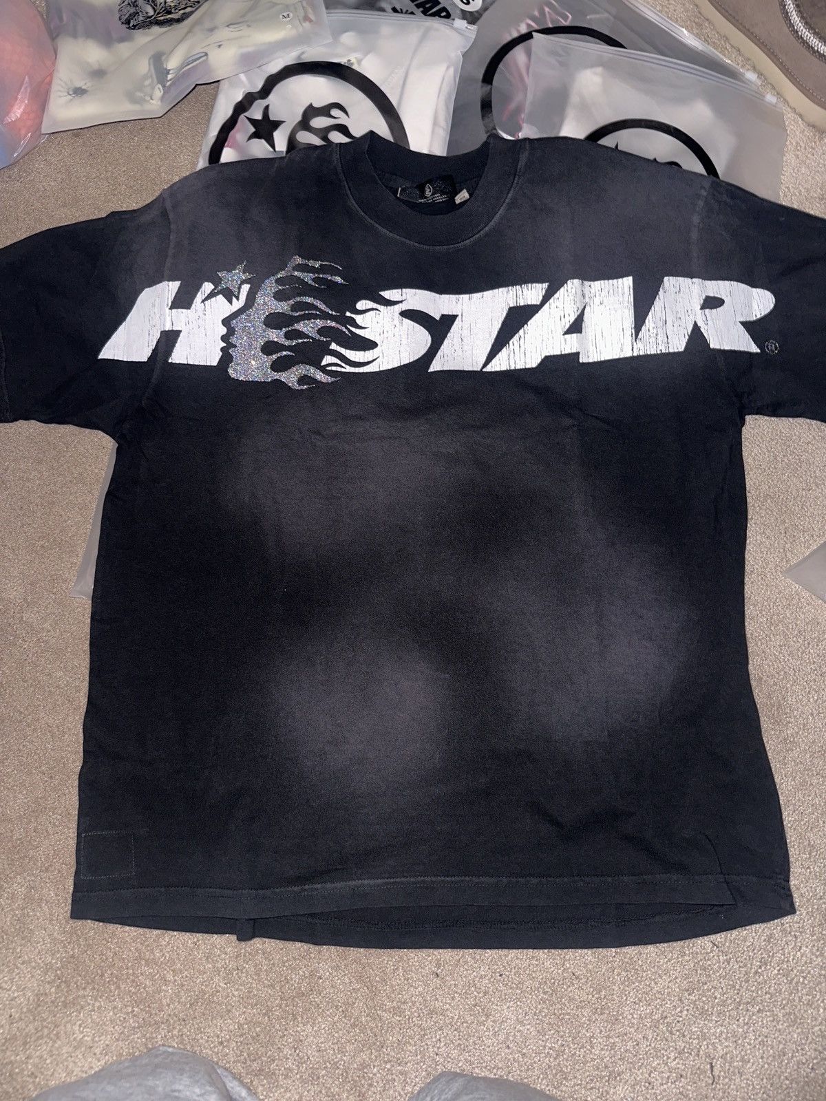 HELLSTAR Hellstar Studios Cartoon Logo Glitter | Grailed