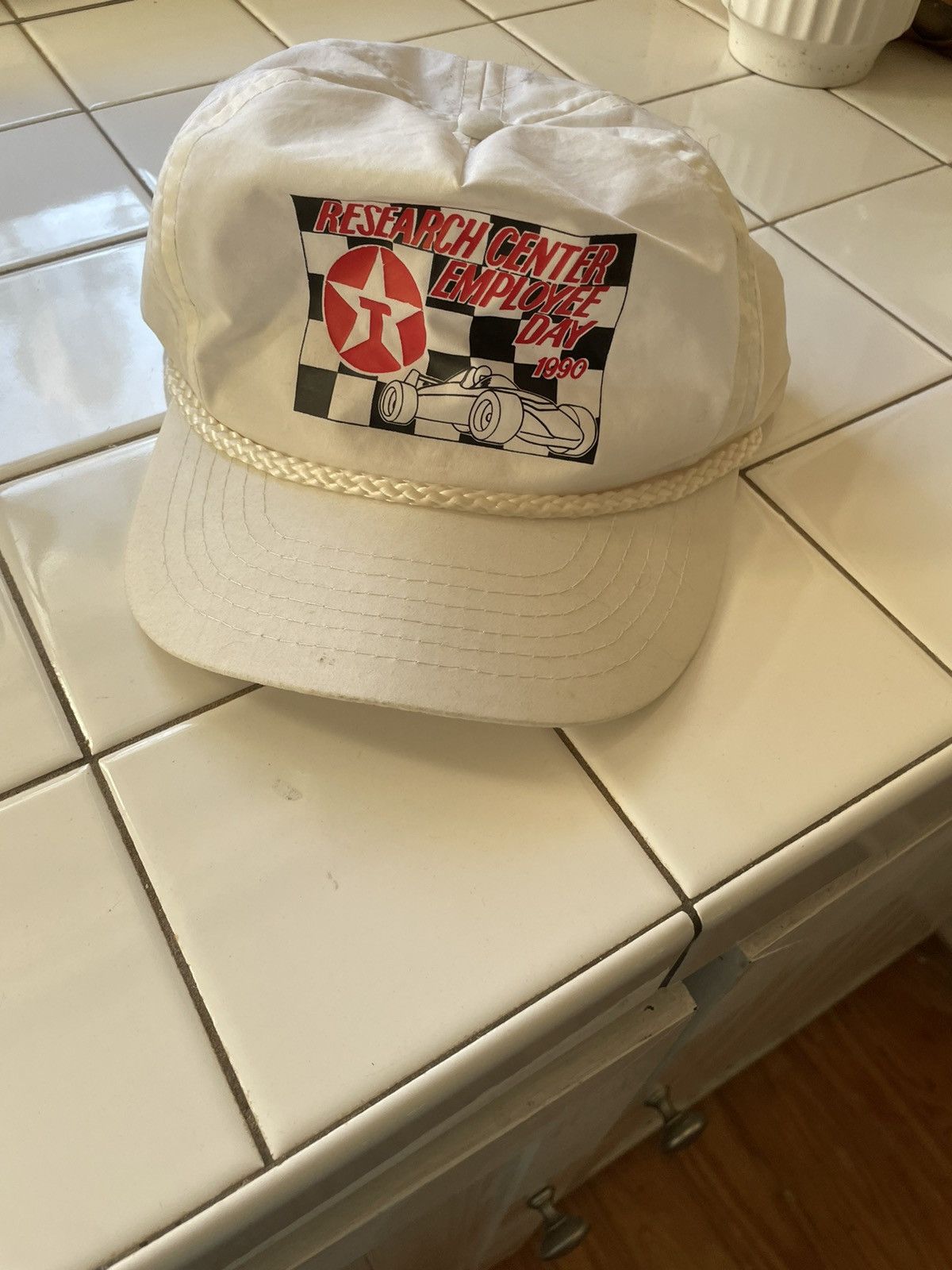 Streetwear × Vintage White rat research center employee day, 1990 race ...