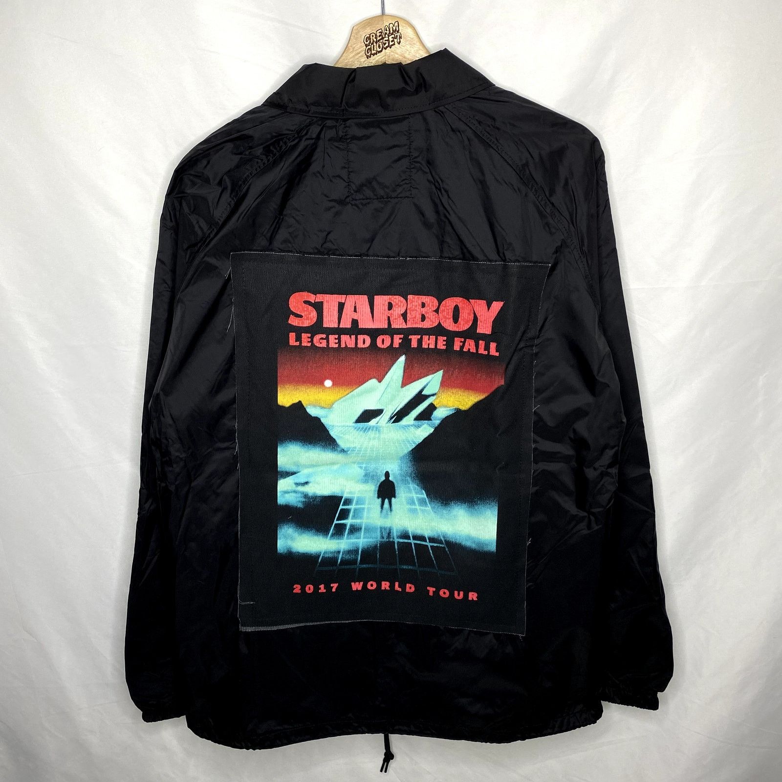 The Weeknd × XO Starboy Legend of the Fall Tour Merch Coach Jacket ...