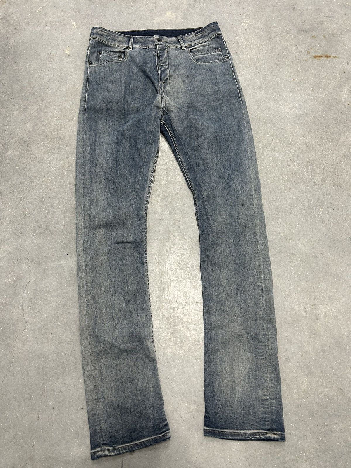 Rick Owens × Rick Owens Drkshdw Rick Owens Detroit cut denim 31 | Grailed