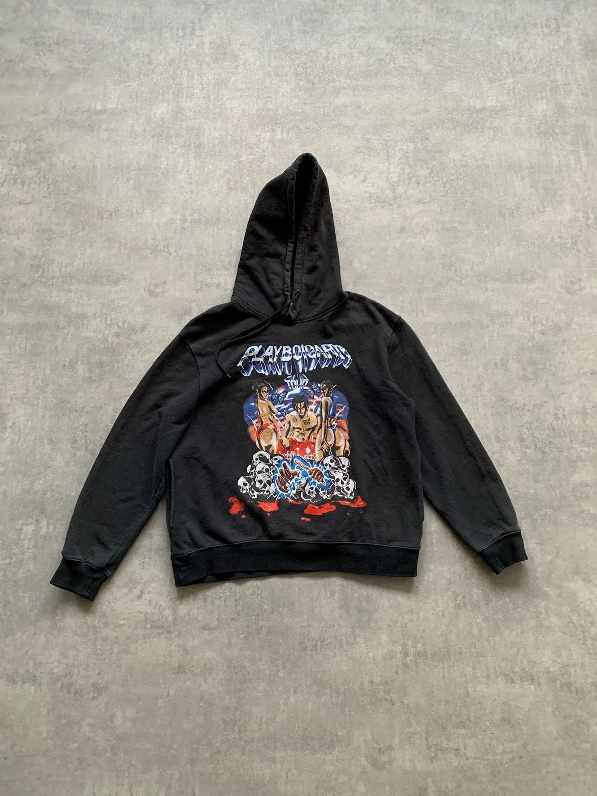 Playboi Carti × Streetwear × Vintage Playboi carti skull girls money ...