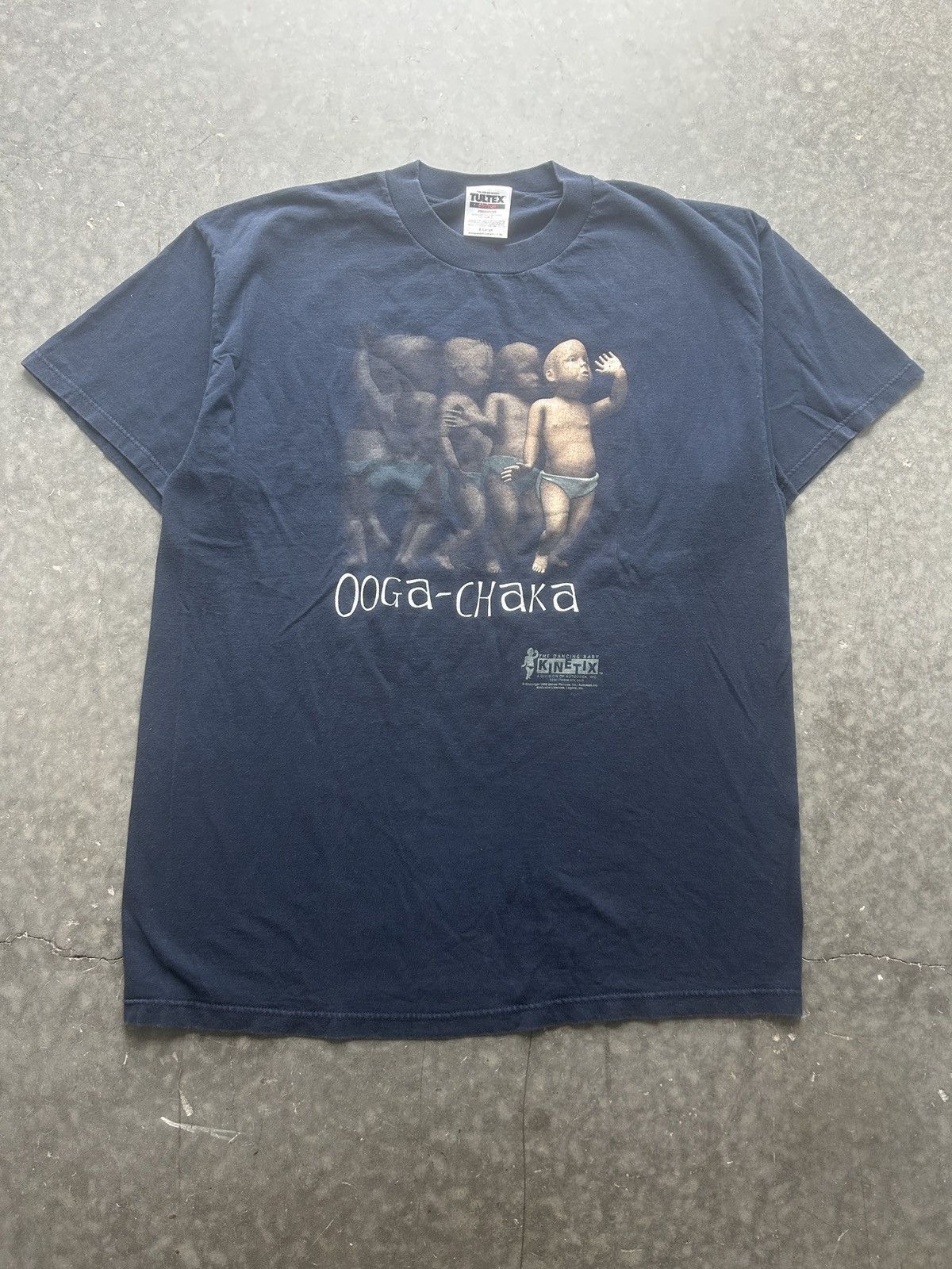 Tultex × Vintage Vintage 90s Ooga Chaka Dancing Baby Graphic Tee | Grailed