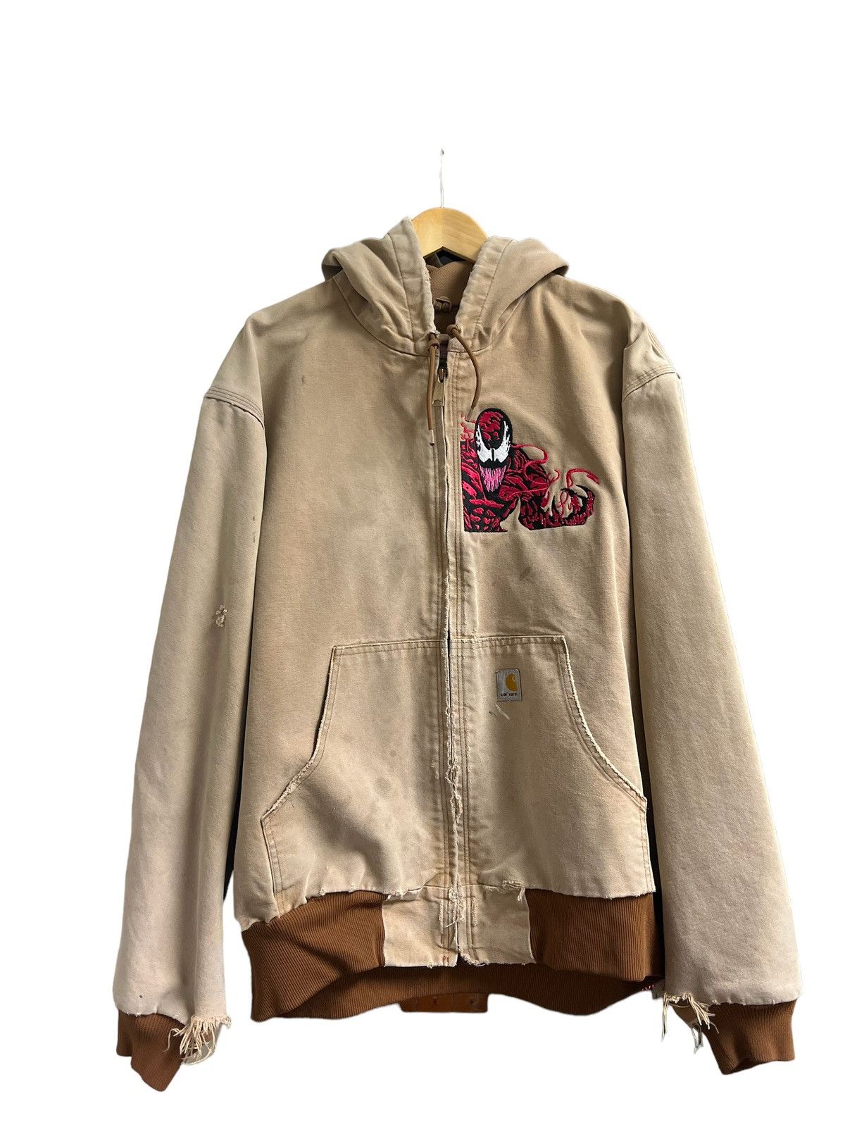 Carhartt Carnage vintage jacket rare marvel comics spider-man venom ...