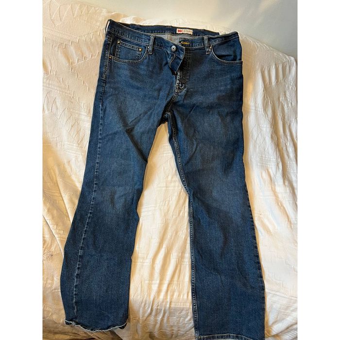 Wrangler Wrangler Slim Straight Jeans Mens 38x32 | Grailed