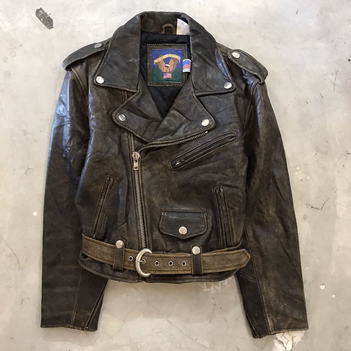 Seditionaries × Vintage Vintage Gin UrBan Inspired Schott Perfecto ...