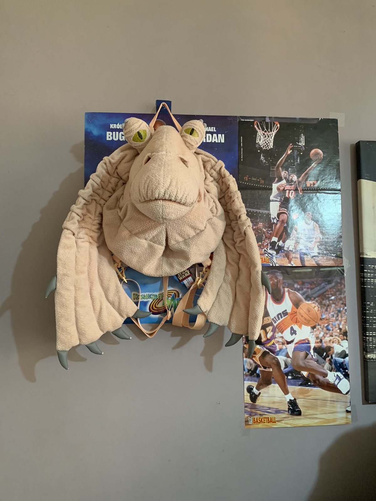 Vintage 00s Vintage Star Wars Episode I Jar Jar Binks Backpack | Grailed