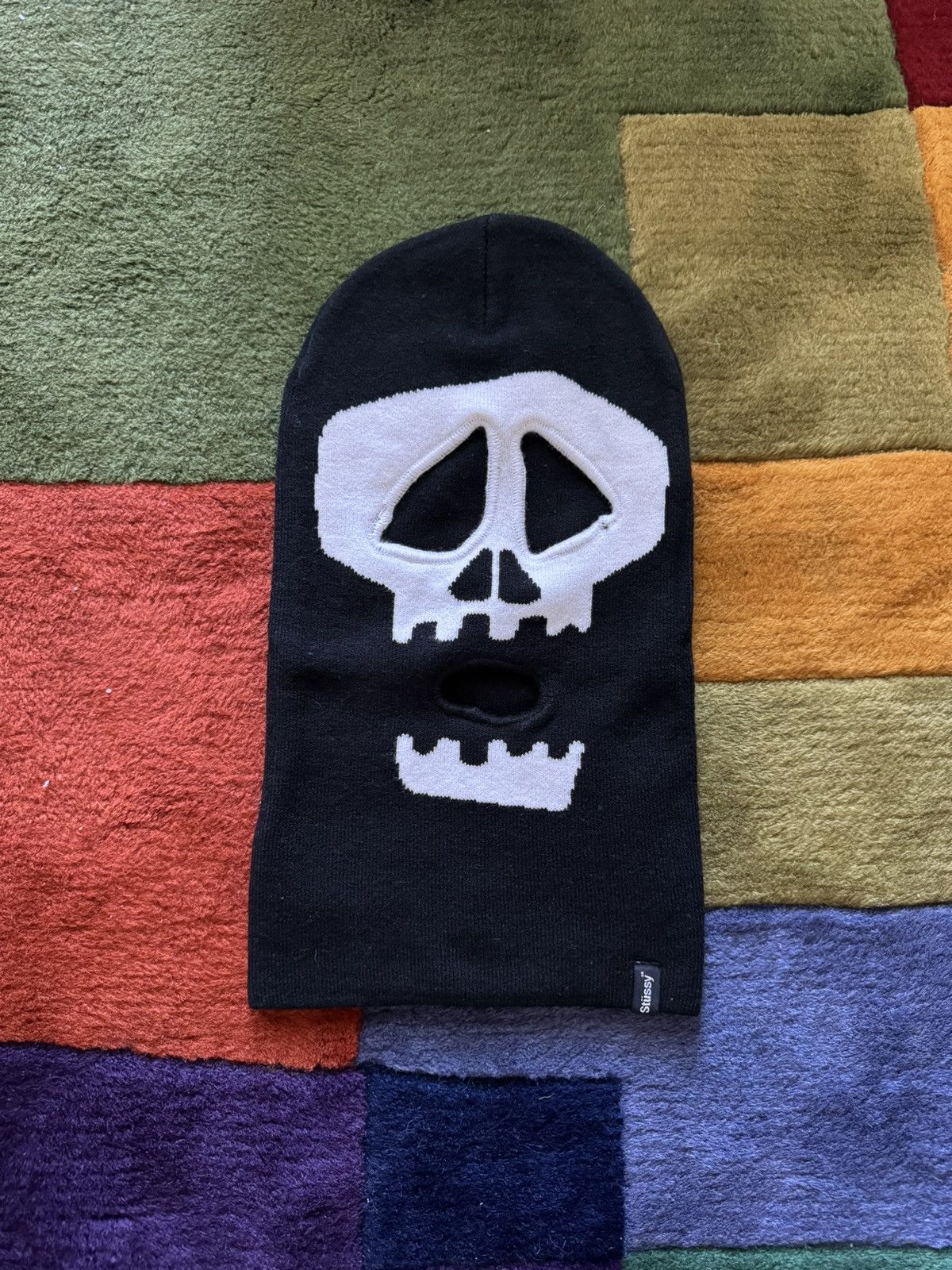 Stussy STUSSY X HOLDEN BLACK SKULL SKI MASK | Grailed