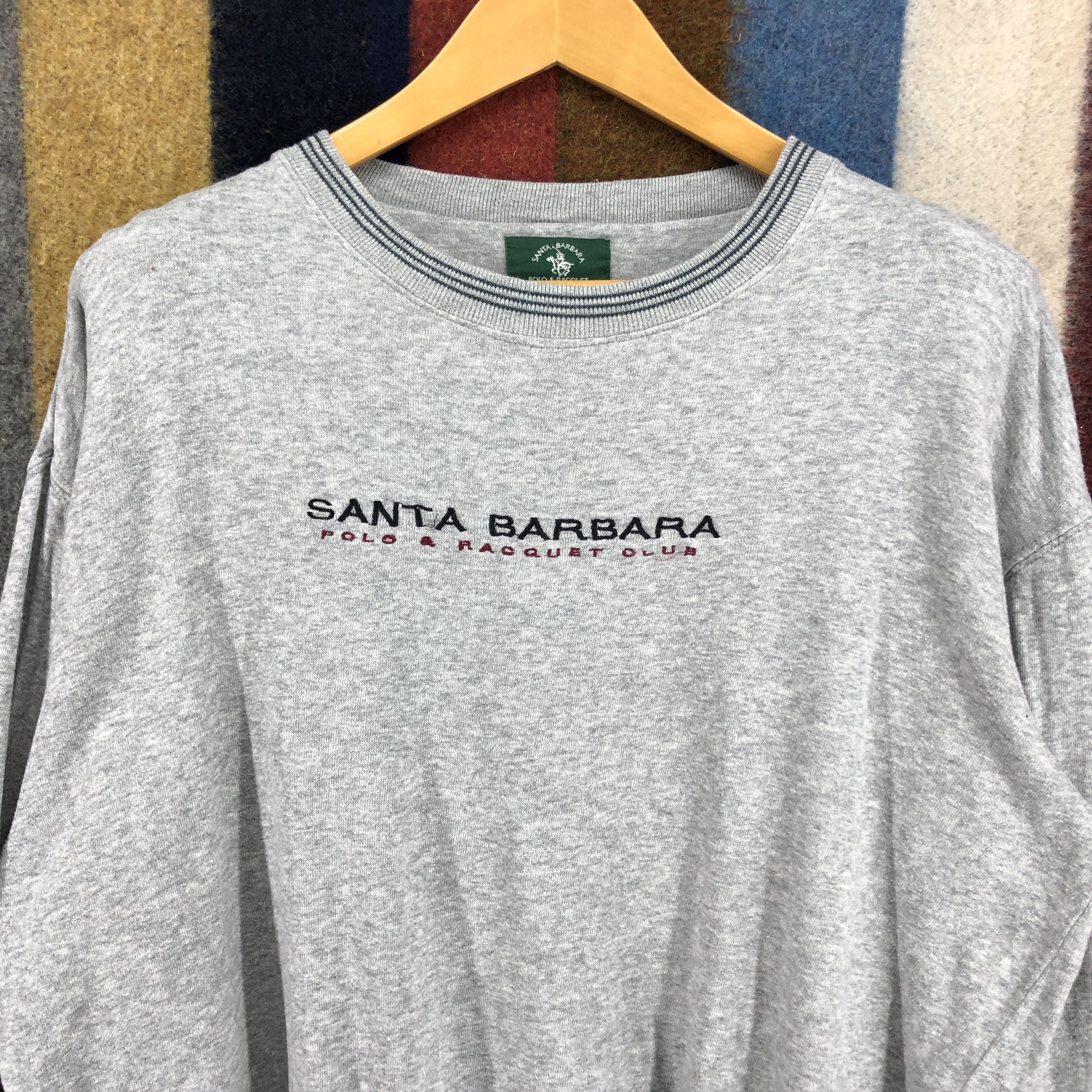 Streetwear SANTA BARBARA Polo & Racquet Club Sweatshirt #0648/AB | Grailed
