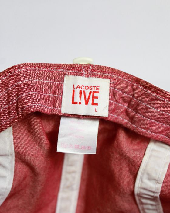 Lacoste Lacoste Red Five Panel Cap | Grailed