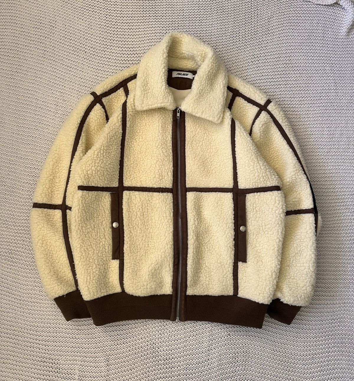 Palace Palace Sherpa Flight Jacket | Grailed