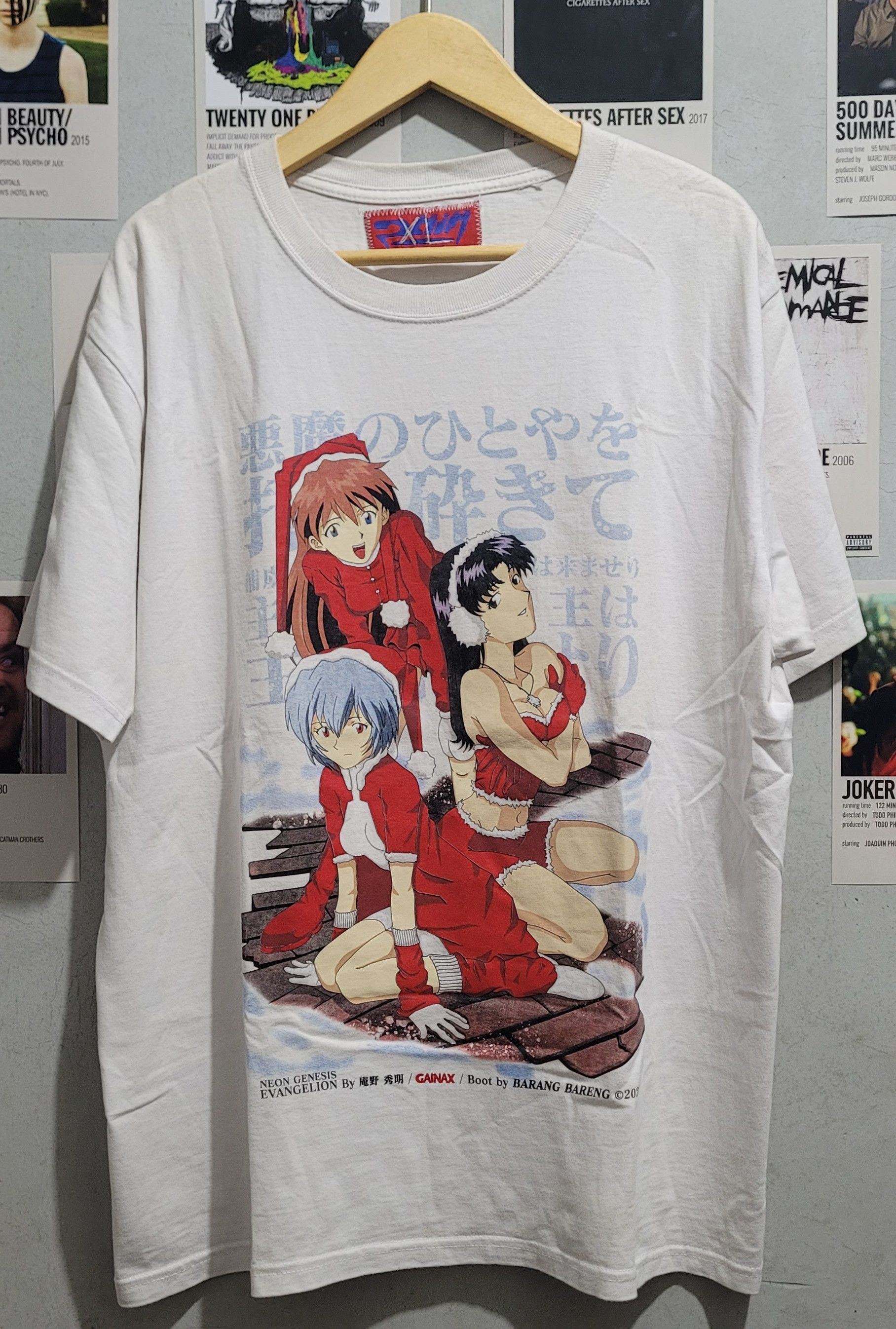 Vintage Neon Genesis Evangelion Rei Asuka Misato Christmas Edition ...