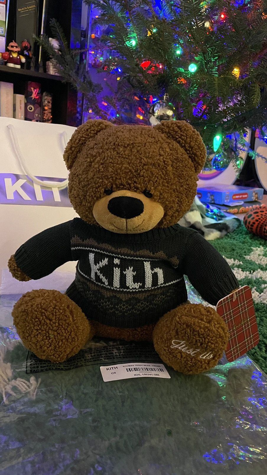 Kith Kithmas teddy bear rare kith gift | Grailed