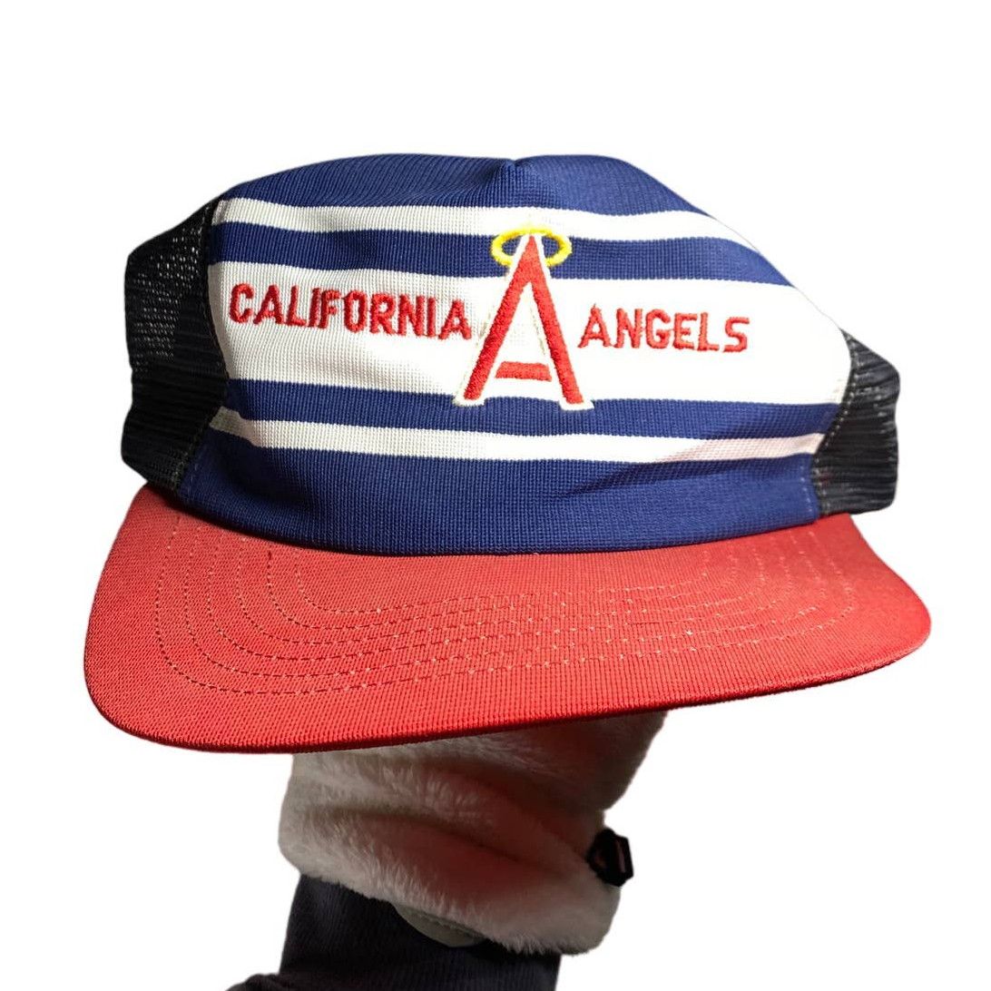 Vintage Vintage California Angels Hats Trucker Atlas | Grailed