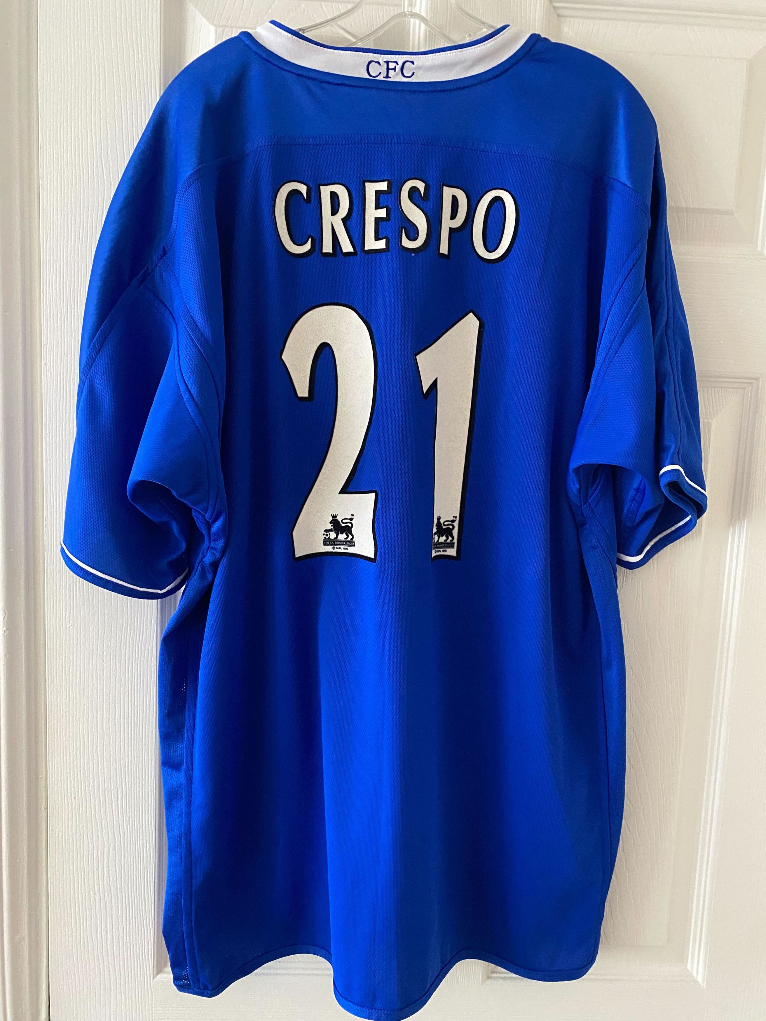 Umbro Chelsea 2003-2004 Hernan Crespo Home kit | Grailed