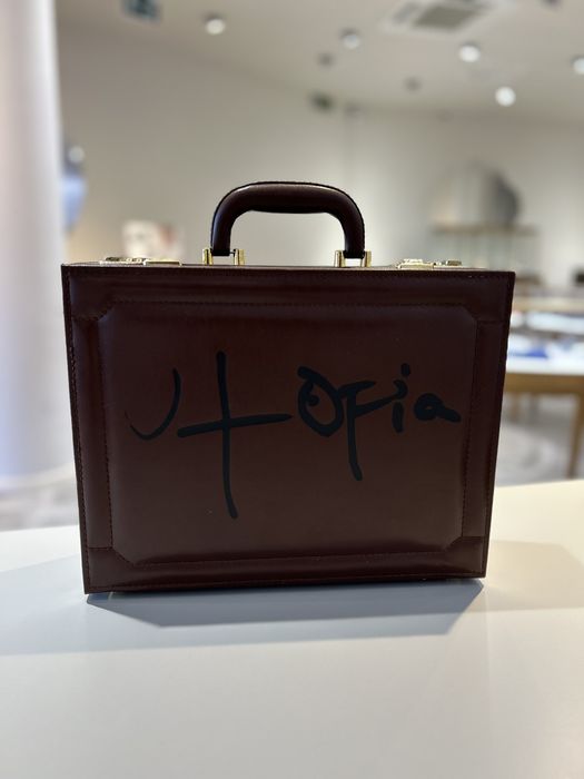 Travis Scott Travis Scott Utopia Briefcase Brown | Grailed