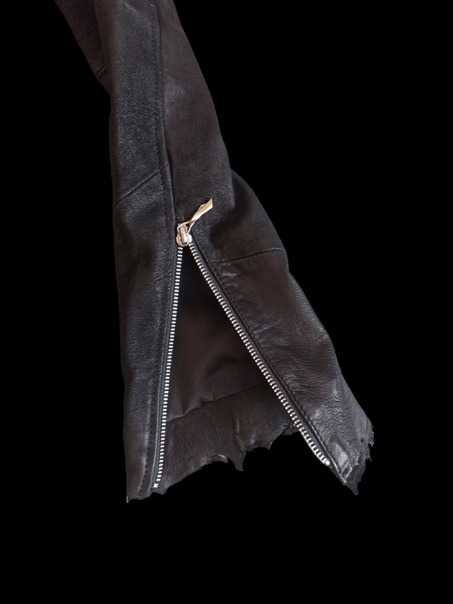 14th Addiction Open to offers! 14th Addiction Cross Zip Leather Jacket ...