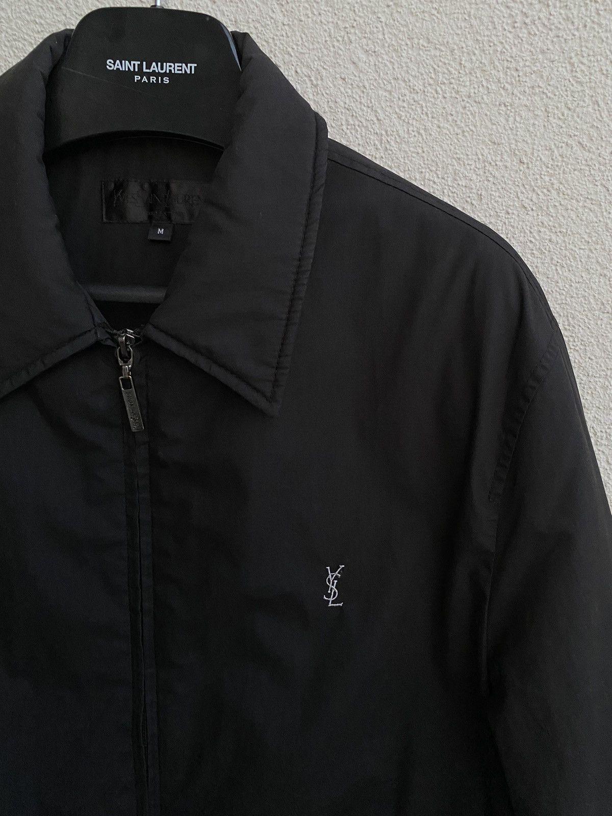 Saint Laurent Paris × Vintage × Yves Saint Laurent Black YSL Jacket ...