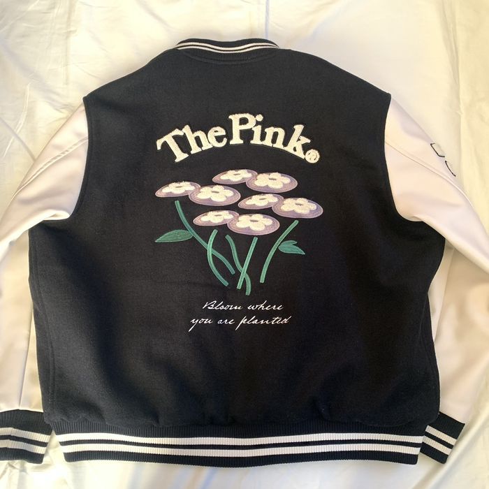 Vandy The Pink Vandy The Pink varsity jacket black L | Grailed