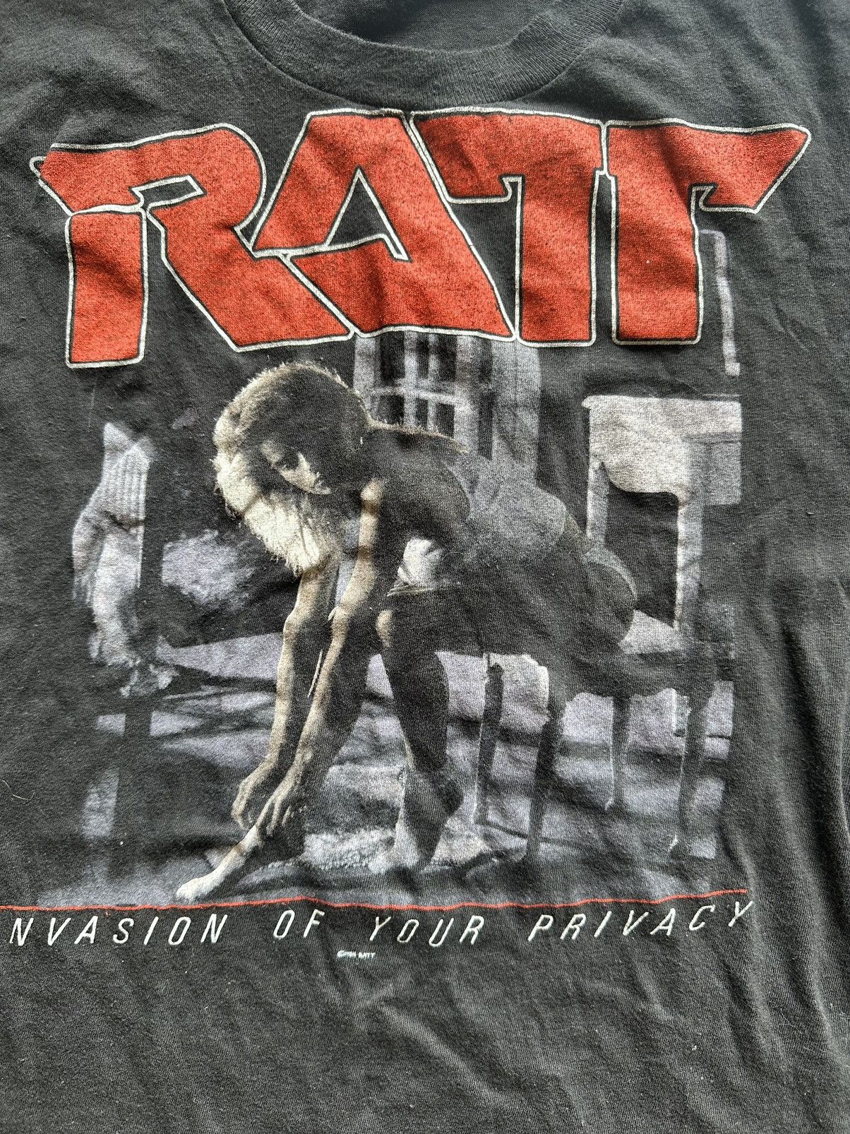 Band Tees × Vintage Ratt Invasion of Privacy Tank | Grailed