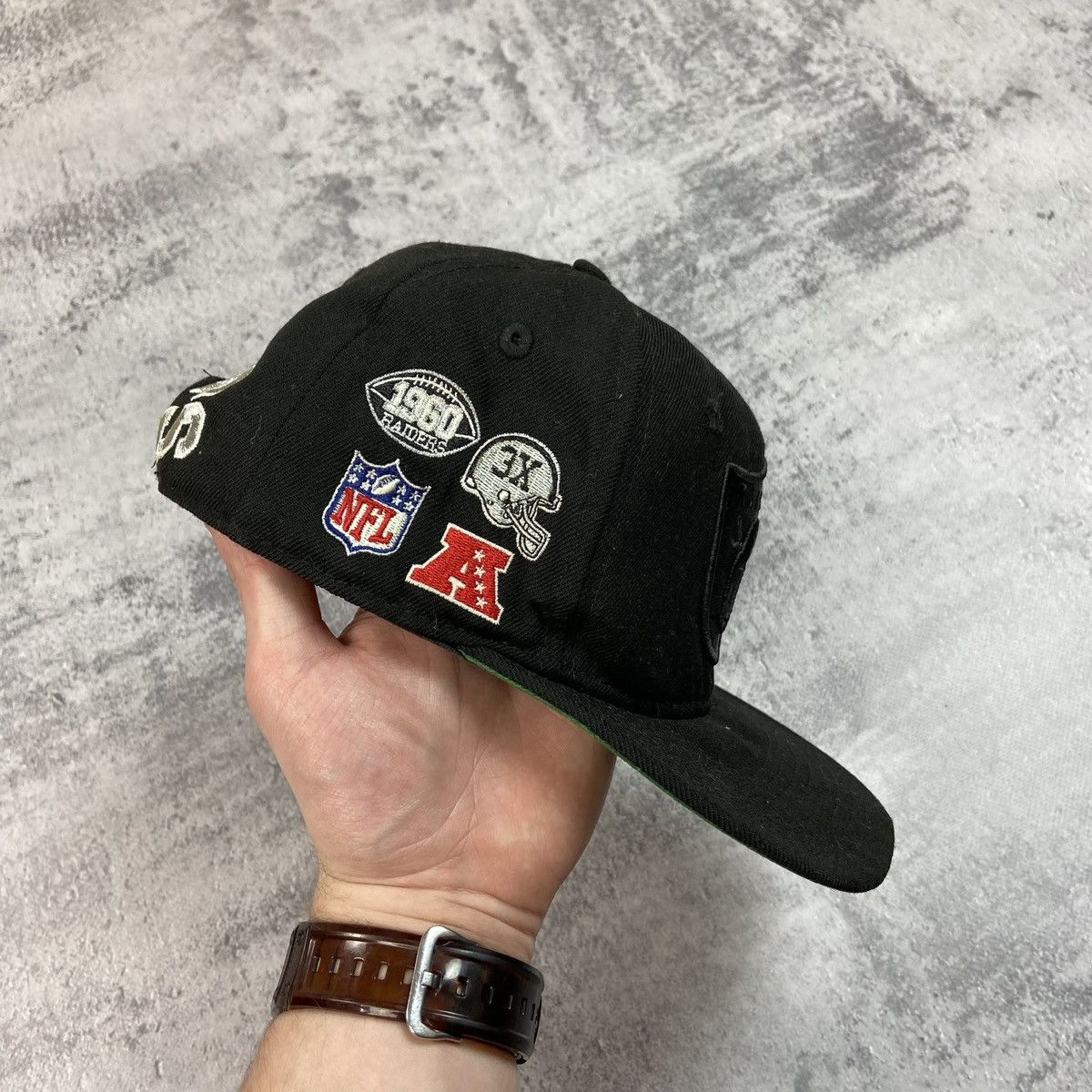 Vintage 90s VINTAGE NFL Raiders 3x Champs USA Old Cap | Grailed
