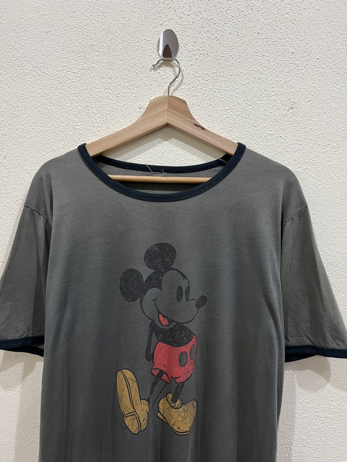 Disney × Mickey Mouse Mickey Mouse Cartoon Ringer Tshirt | Grailed