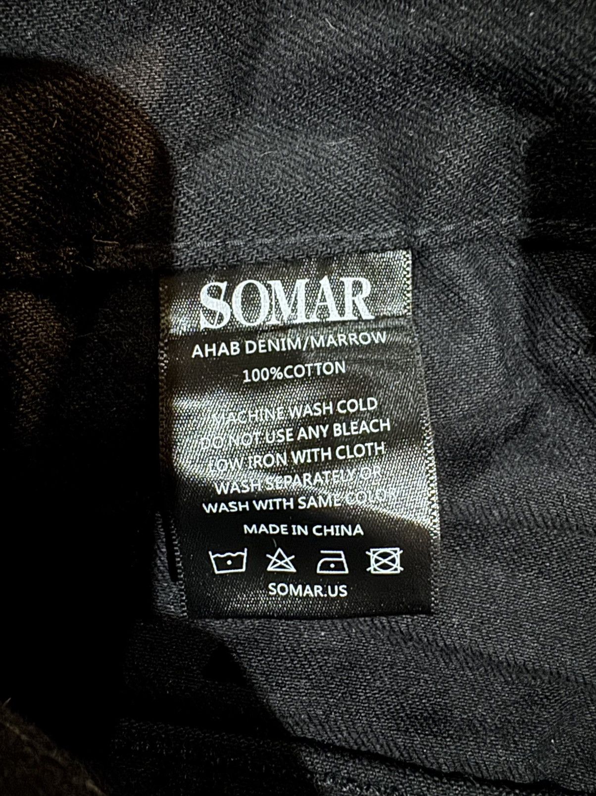 Somar Somar Ahab Marrow Denim | Grailed