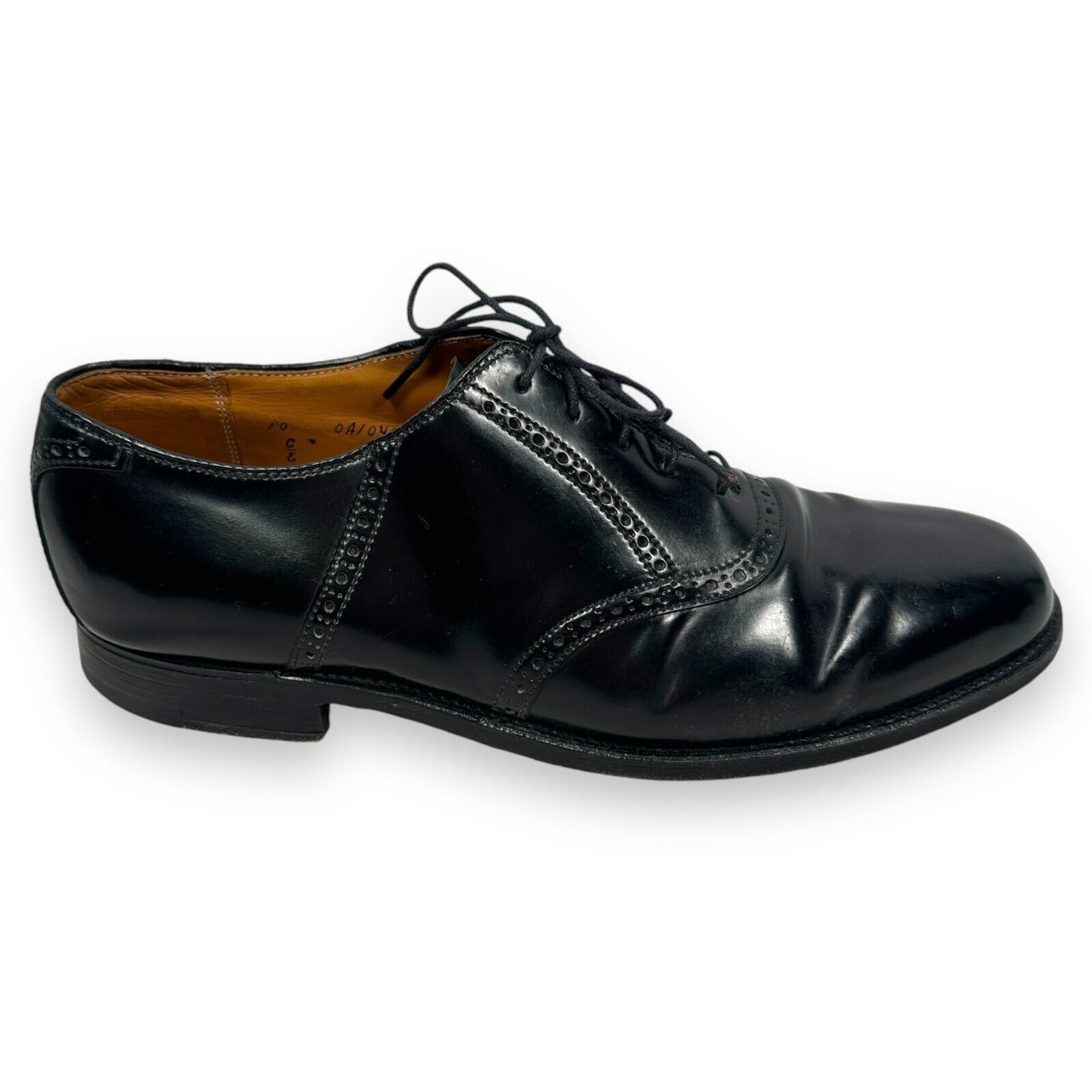 Alden Alden 993 Saddle Bal Oxford Shoes Men’s 10 C/E Black Shell | Grailed