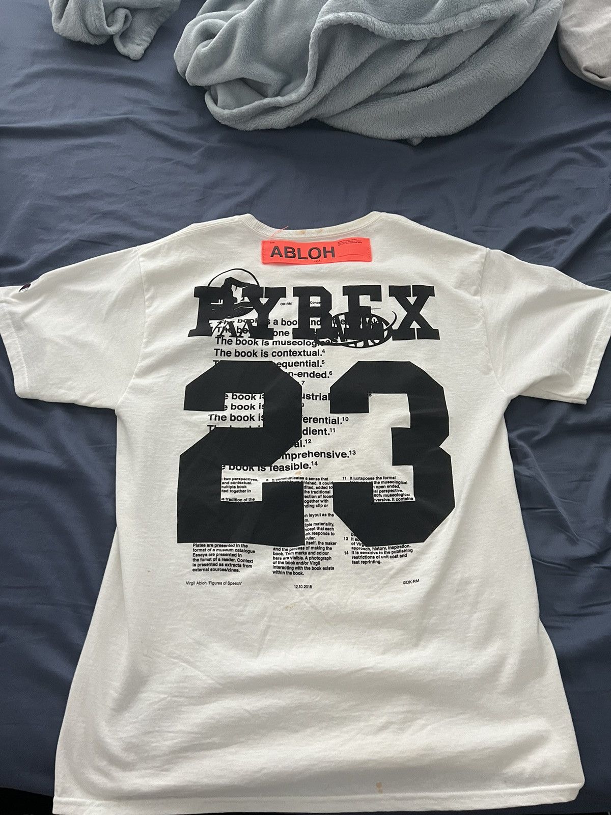 Pyrex Vision × Virgil Abloh Virgil Abloh Pyrex Vision T Shirt | Grailed