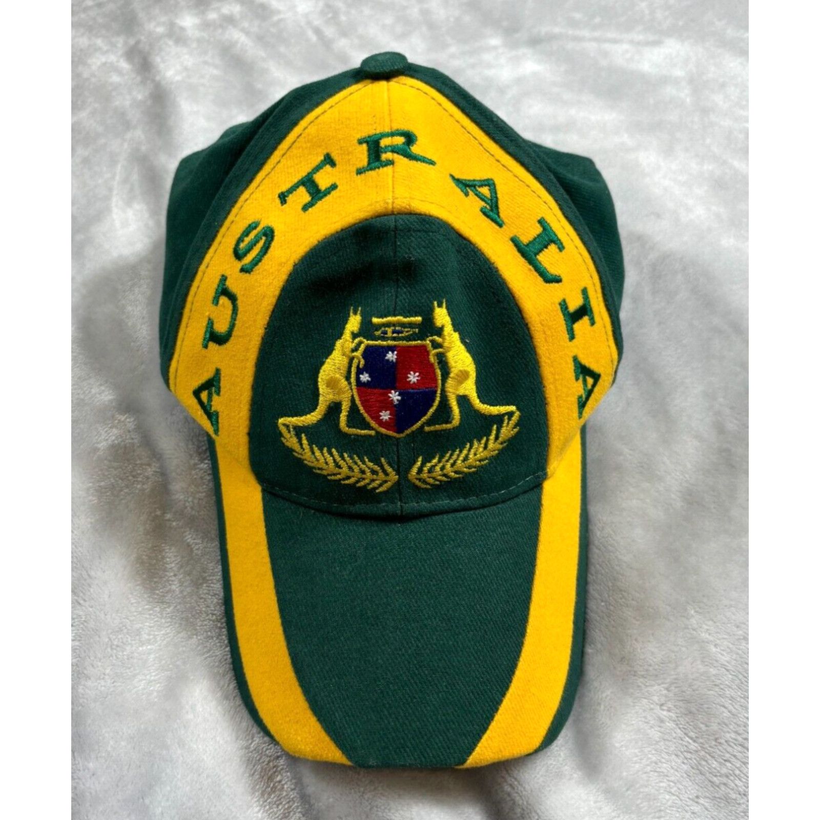 Vintage Australia Cap Green Yellow Adjustable | Grailed