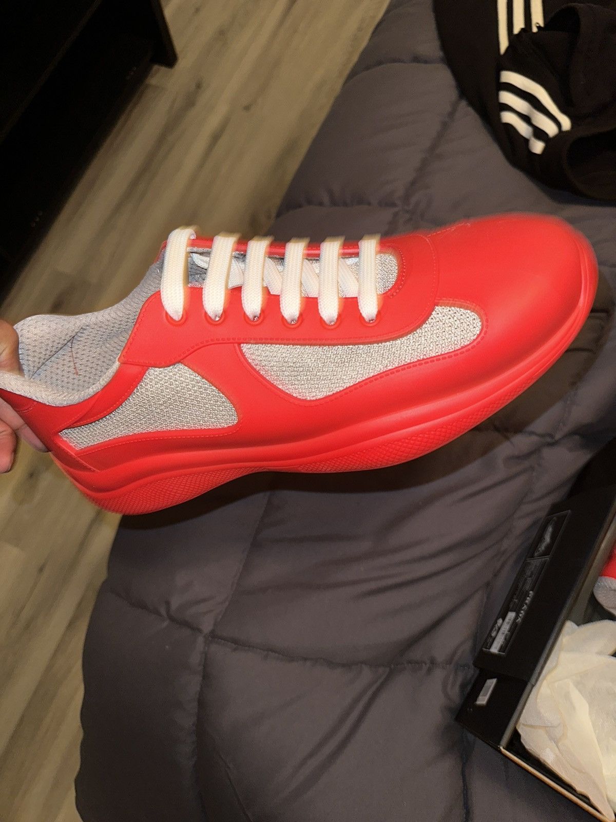 Prada Prada Americas Cup Sneakers | Grailed