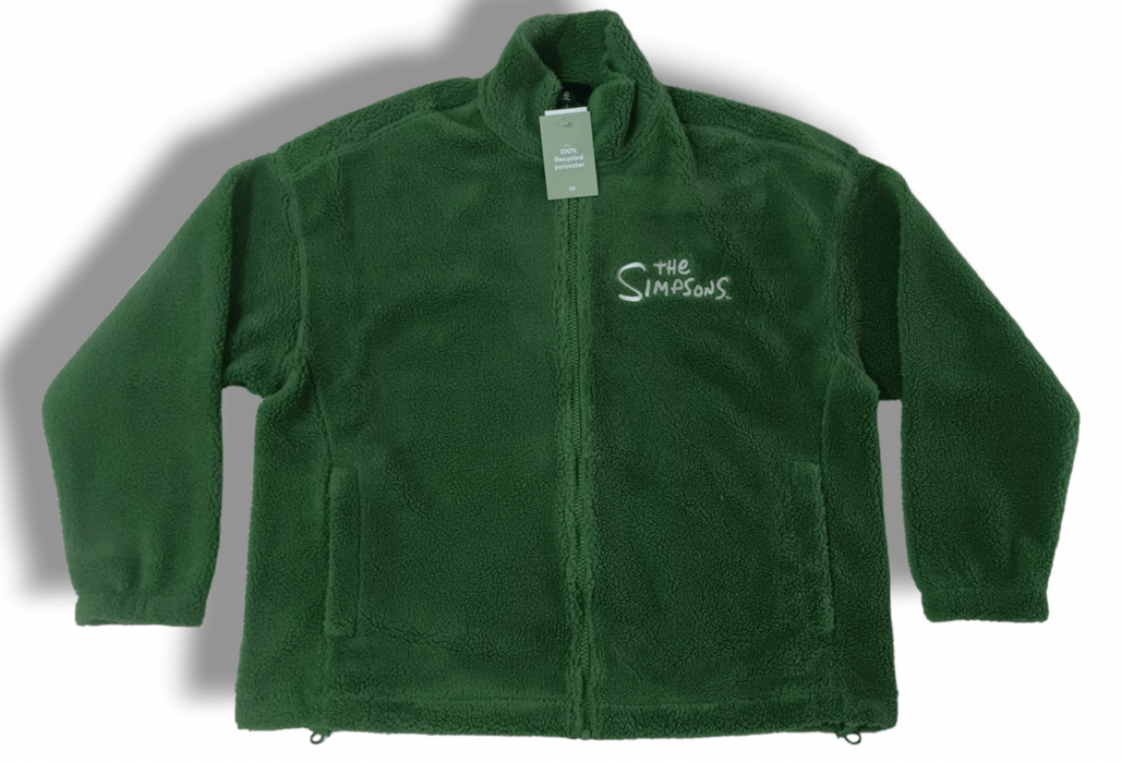 H&M Rare H&M The Simpsons Oversized Fit Teddy jacket | Grailed