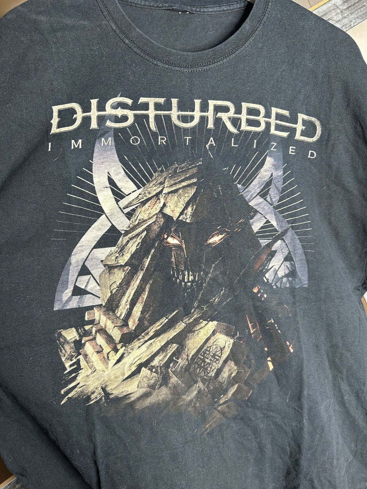 Vintage Disturbed Immortalized Album Cover T-shirt | Grailed