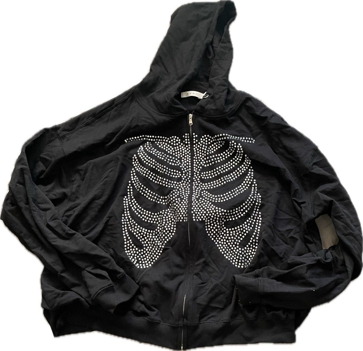 Mnml Mnml Double Zip Skeleton Jacket Grailed