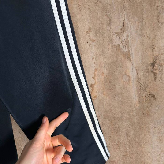 Adidas Vintage Adidas Breakaway Sweatpants Jet Black 3 Stripes Y2K ...