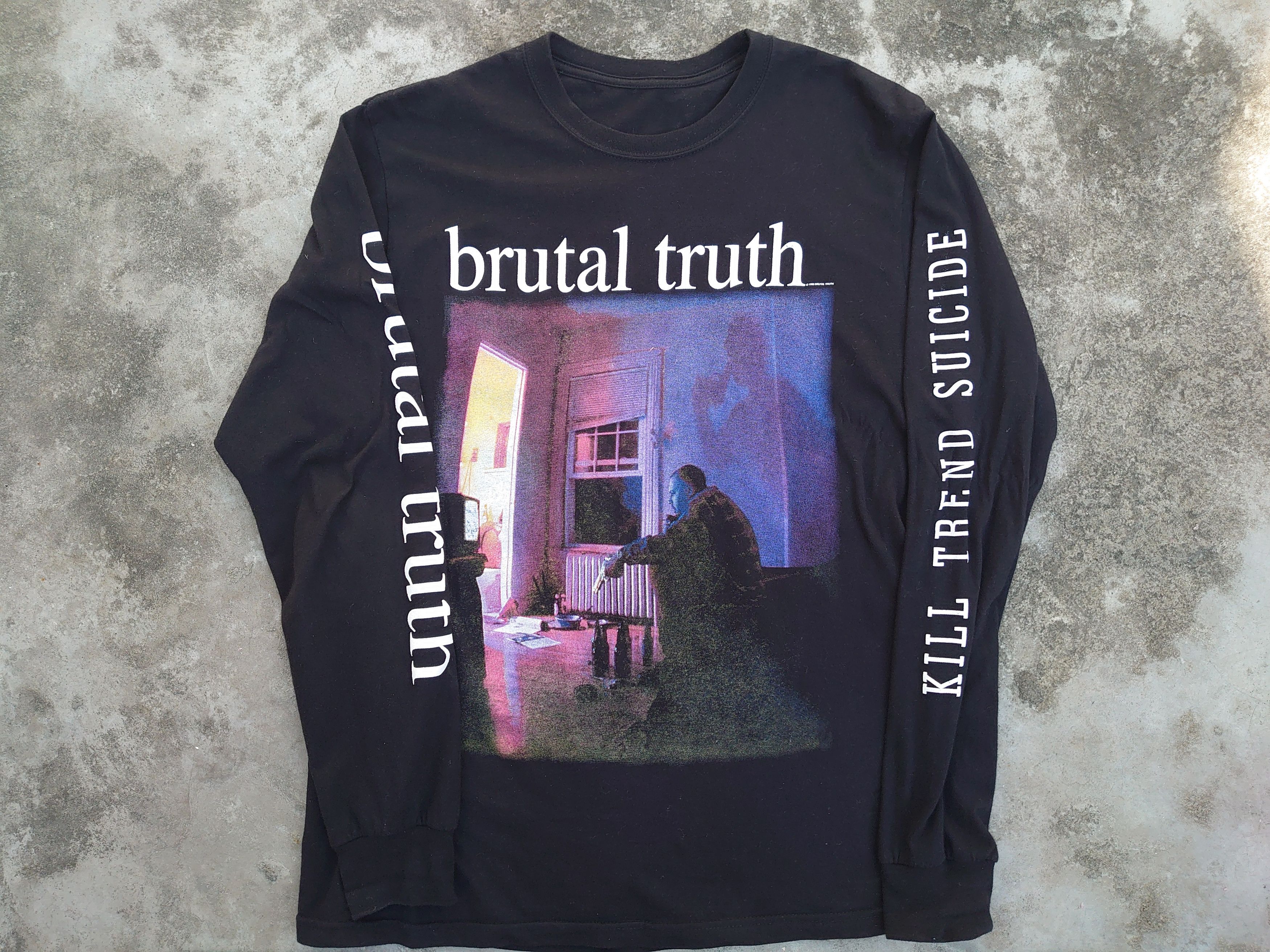Band Tees BRUTAL TRUTH TOUR NAPALM DEATH BURZUM CRADLE OF FILTH | Grailed