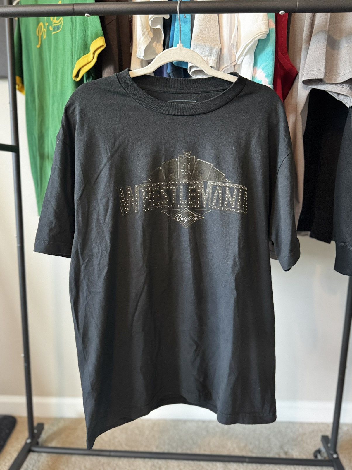Travis Scott Travis Scott X WWE Wrestlemania 41 Tee (UNRELEASED) | Grailed