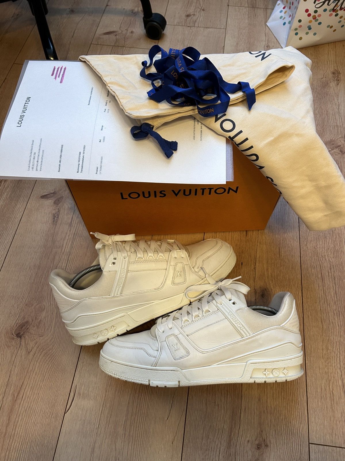 Louis Vuitton Louis Vuitton Trainer LV10 White 🚨STEAL🚨 | Grailed