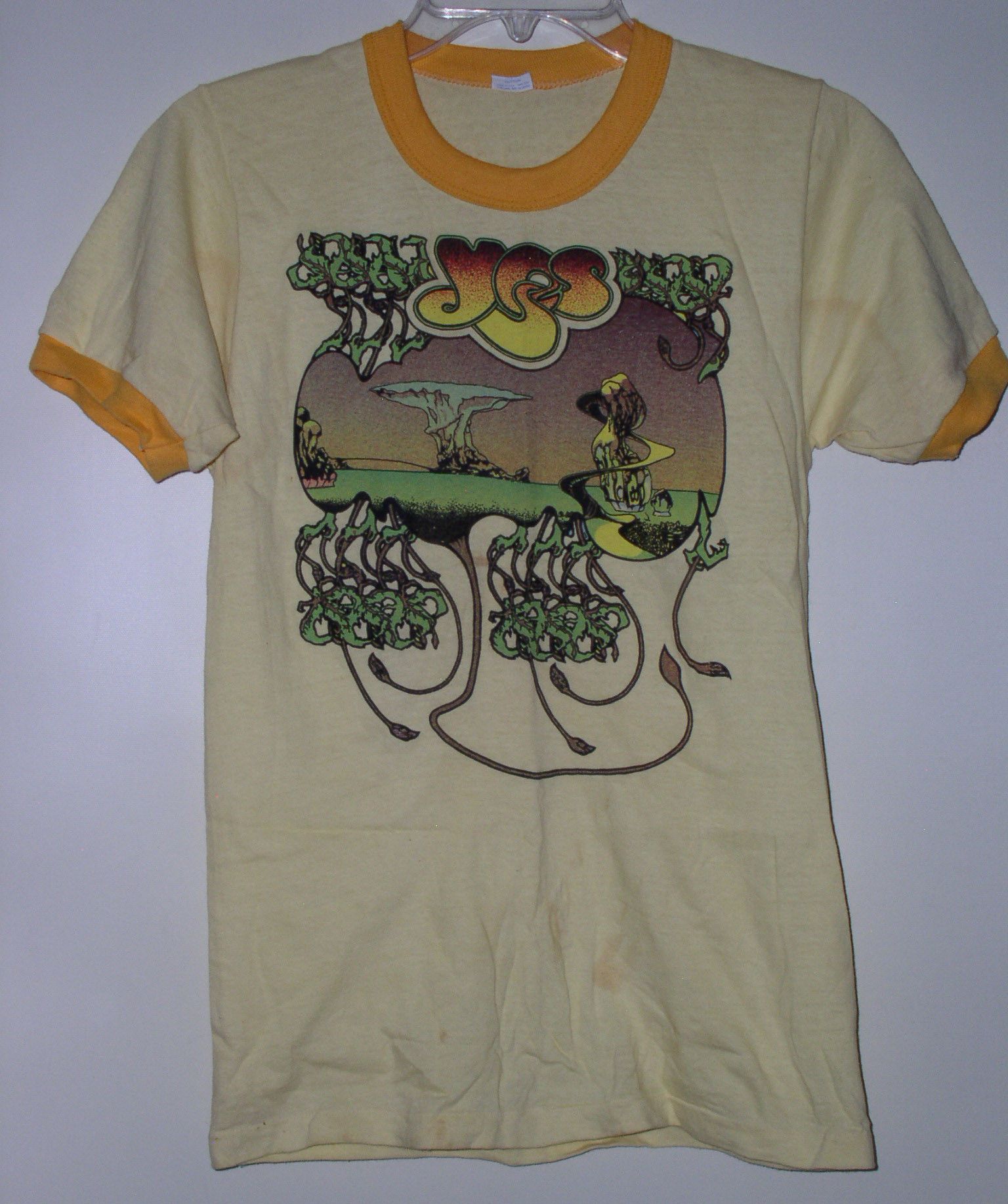 Band Tees × Rare × Vintage Yes Band Concert Tour Shirt Vintage Roger ...