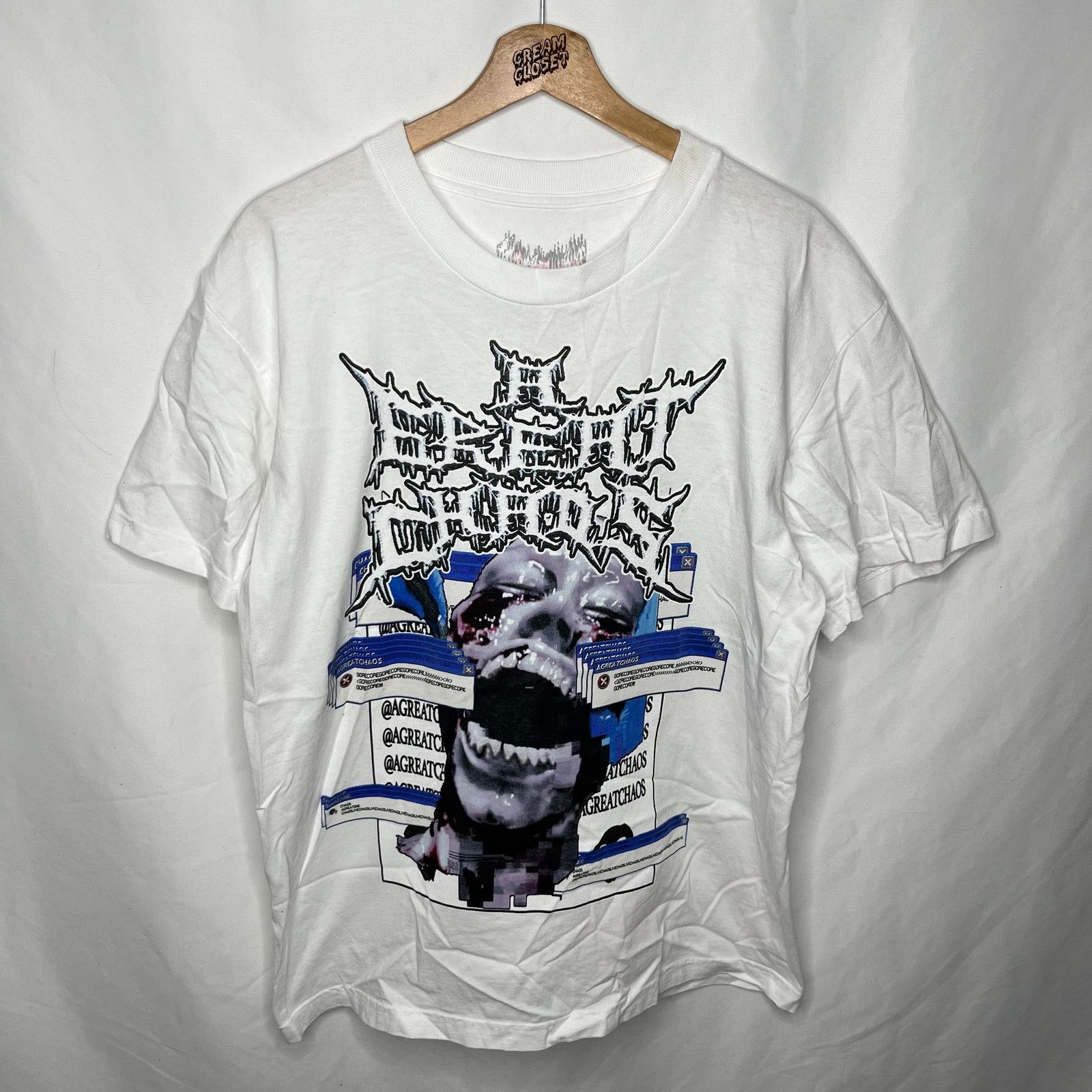 Playboi Carti Opium Carti A Great Chaos AGC Teen X Tour Merch Tee M ...