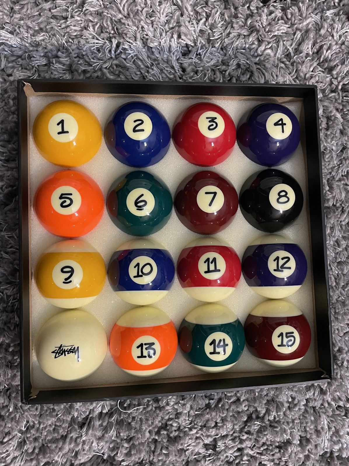 8-Ball × Stussy Stussy pool set | Grailed