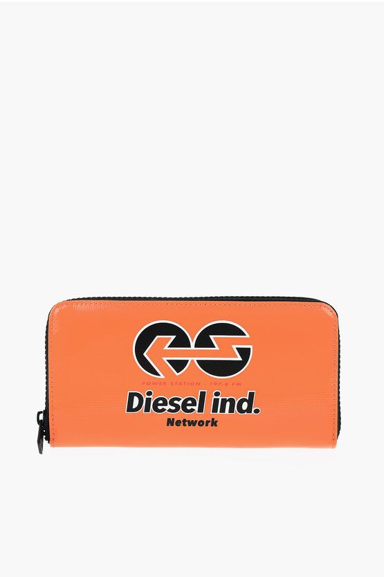 Diesel Logo Printed Pvc Wallet | Grailed