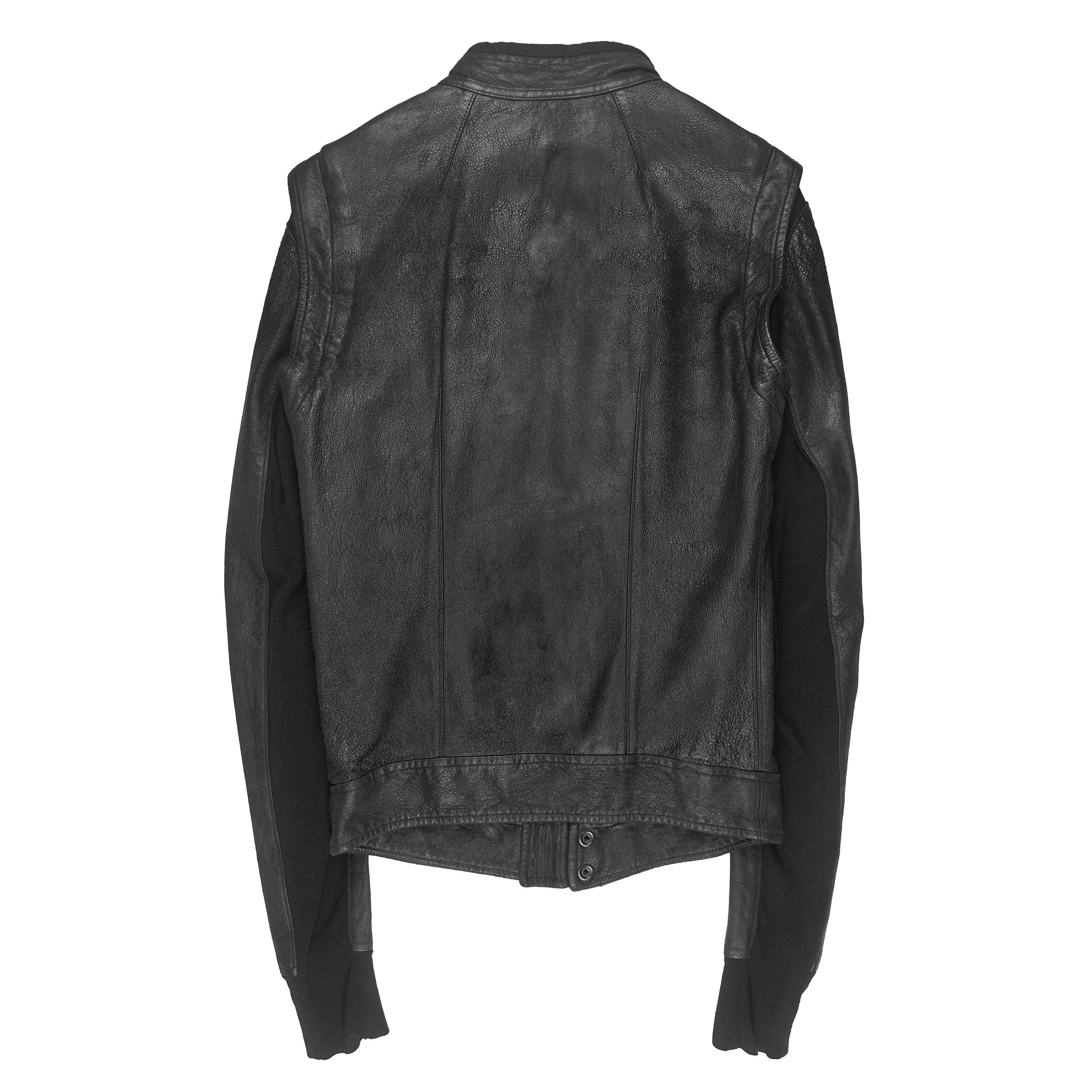 Rick Owens SS08 Elastic Leather Jacket | Grailed