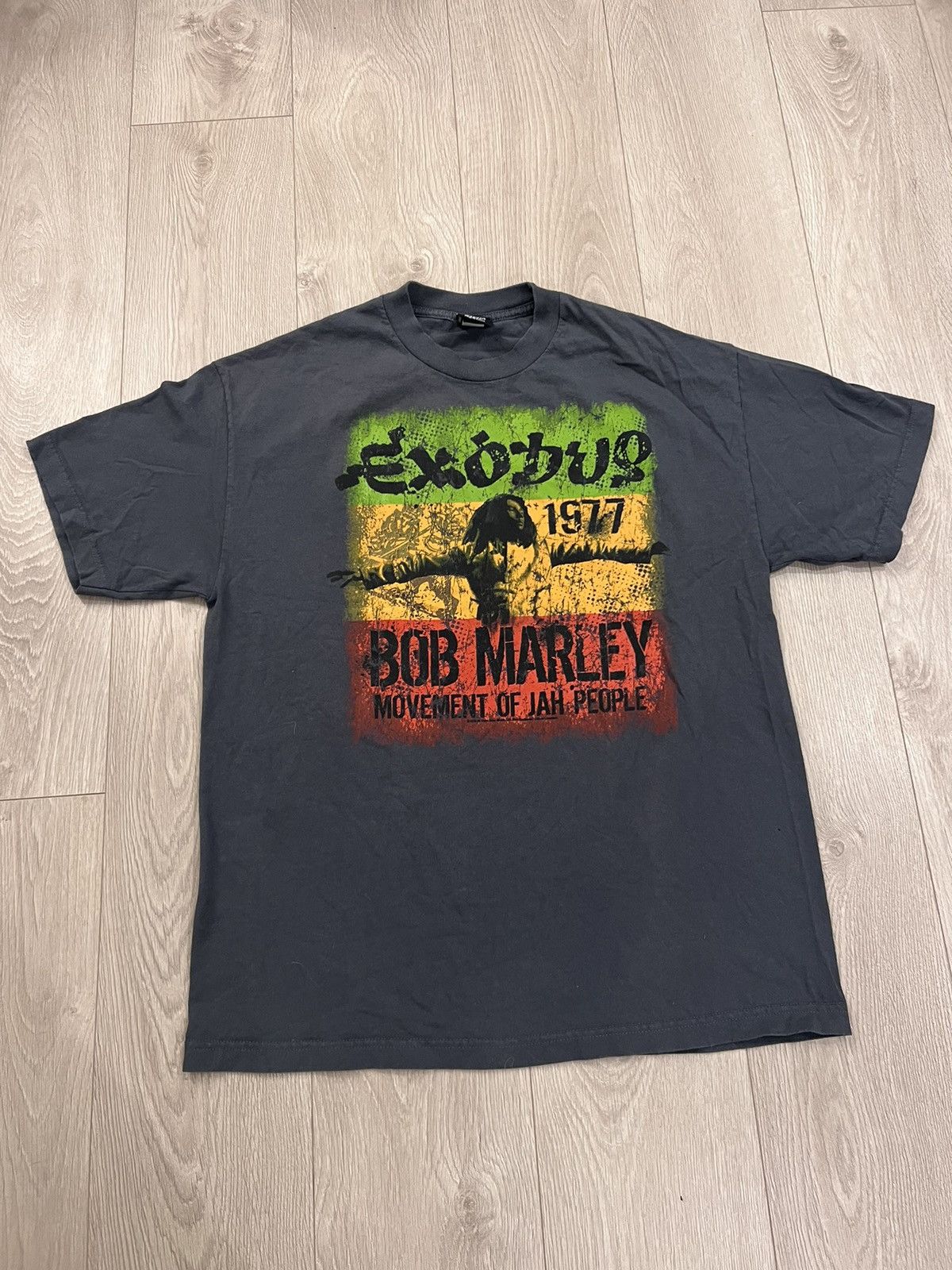 Bob Marley × Vintage × Zion Rootswear Vintage Bob Marley Exodus Zion ...
