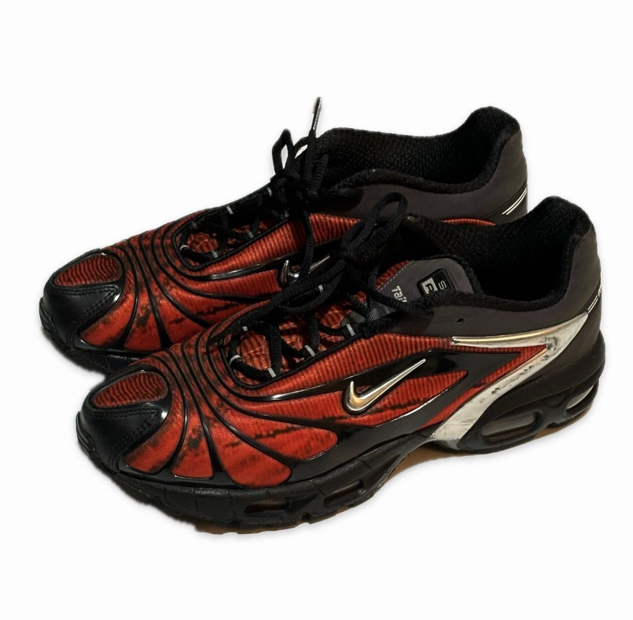 Nike skepta air max tailwind 5 “bloody chrome” | Grailed