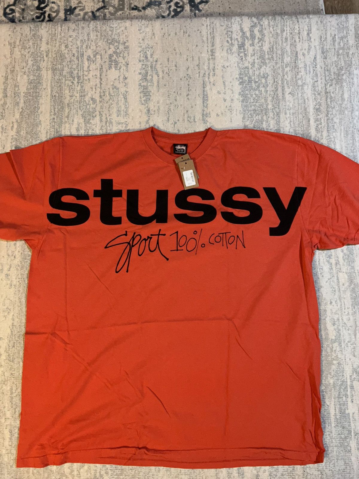 Stussy Stussy 100% Block Sport Pigment Dyed Tee | Grailed