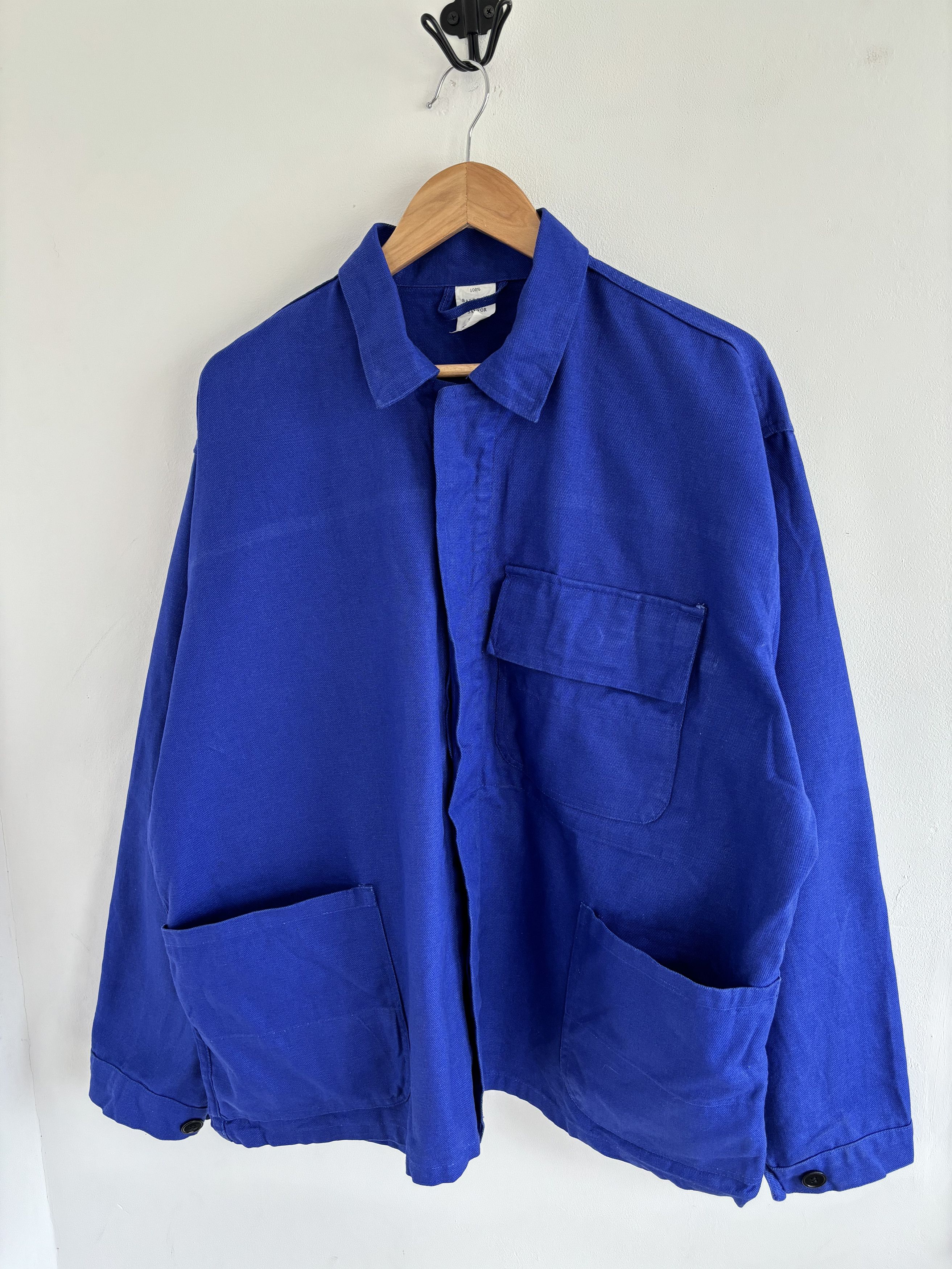 Denim Jacket × Le Laboureur Vintage Deadstock French Work Jacket | Grailed